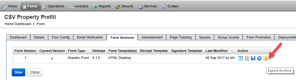 CI Application Packages