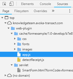Debug Maestro Forms with Chrome DevTools