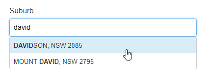 Fields Autocomplete with Reference Data