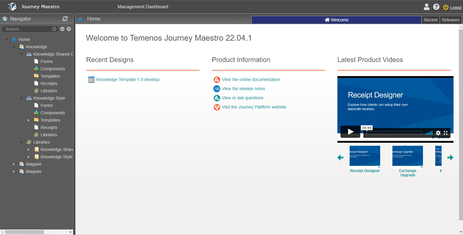 Management Dashboard