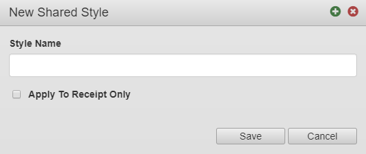 Create a Shared Style