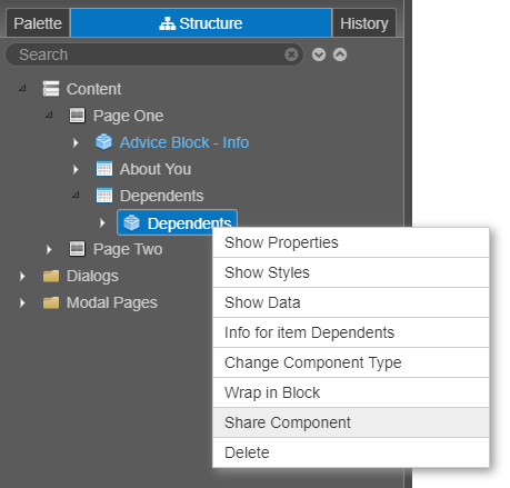 Creating Shared Components Exercise v5.1