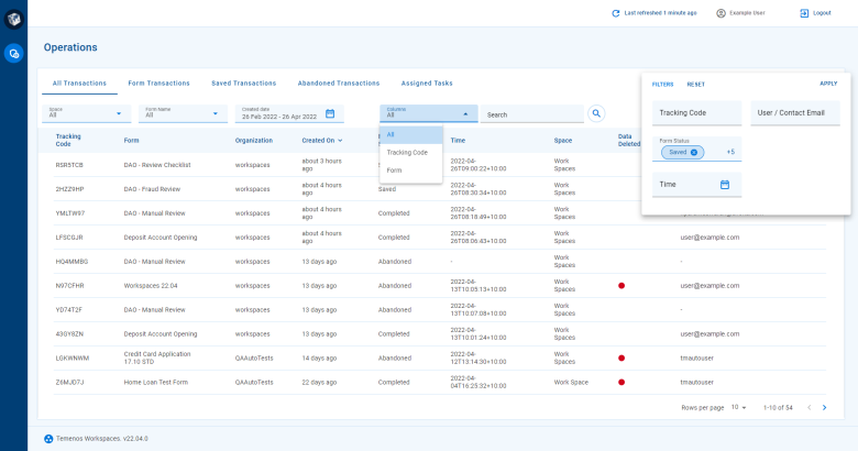 All Transactions View
